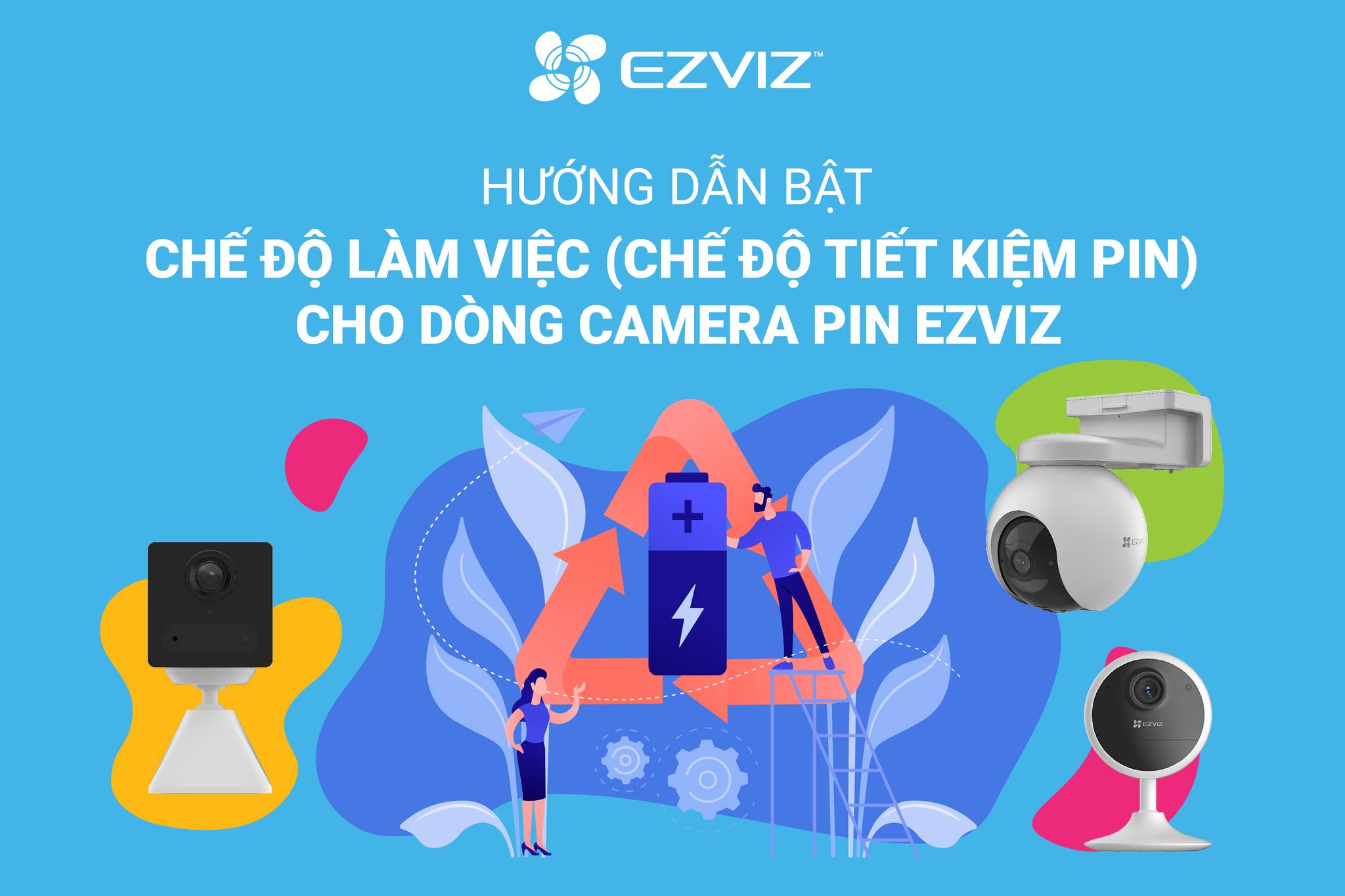 Tips sử dụng Camera wifi Ezviz từ A tới Z - Mead Tech