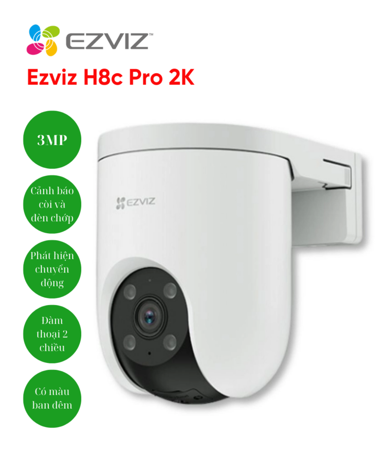 Camera wifi Ezviz H8c Pro 2K - Mead Tech